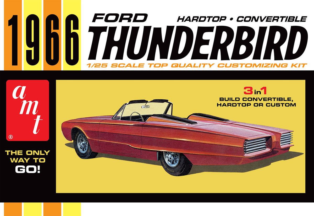 AMT 1:25 1966 Ford Thunderbird HardtopConvertible — HTDirect