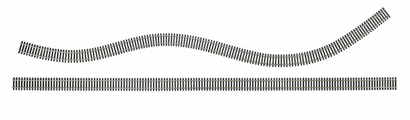 Bachmann 36" Nickel Silver Flex Track, 25 pcs/box, HO Scale — HTDirect